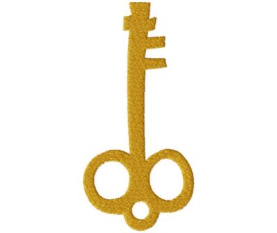 Fully Stitched Skeleton Key Free Machine Embroidery Design – Daily ...
