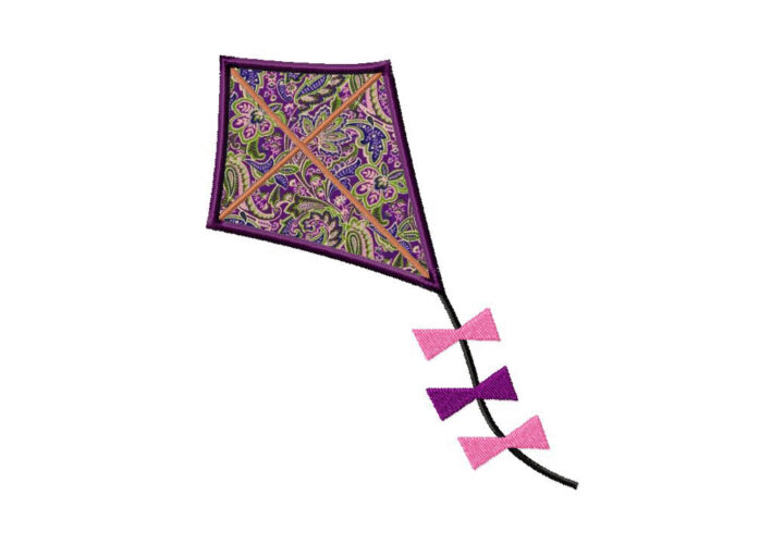 Free Kite Machine Applique – Daily Embroidery