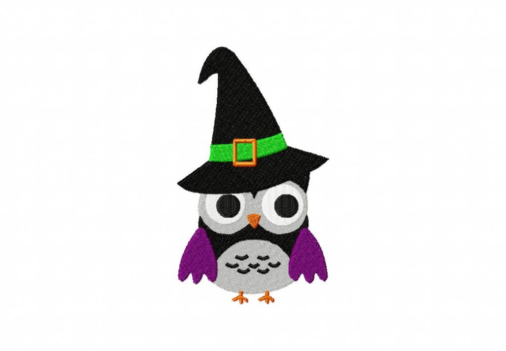 Free Owl Witch Machine Embroidery Design – Daily Embroidery