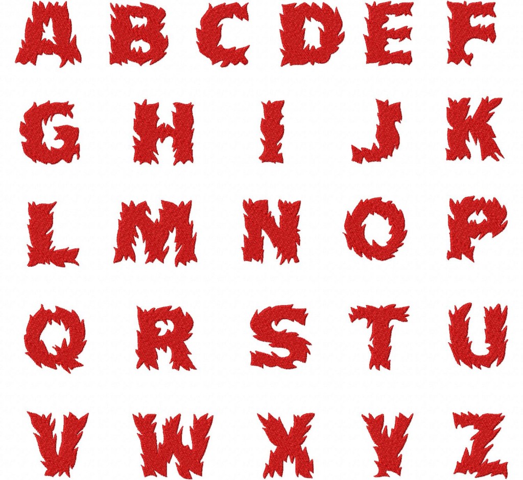 Free Firecat Machine Embroidery Font Set – Daily Embroidery