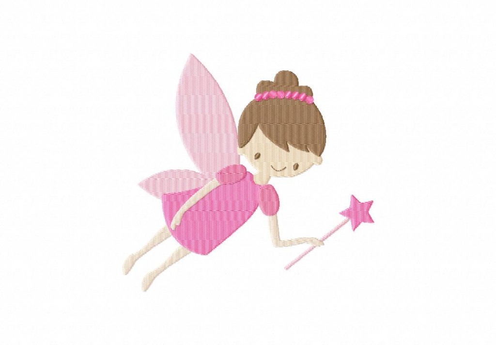 Fairy Machine Embroidery Design – Daily Embroidery