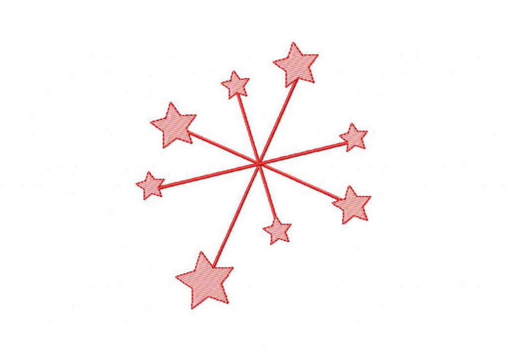 Star Machine Embroidery Design – Daily Embroidery