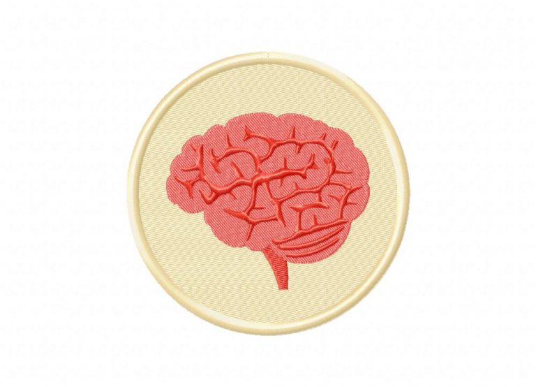 Brain Machine Embroidery Design – Daily Embroidery