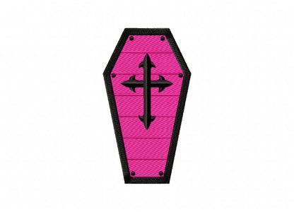Coffin Cross Machine Embroidery Design – Daily Embroidery