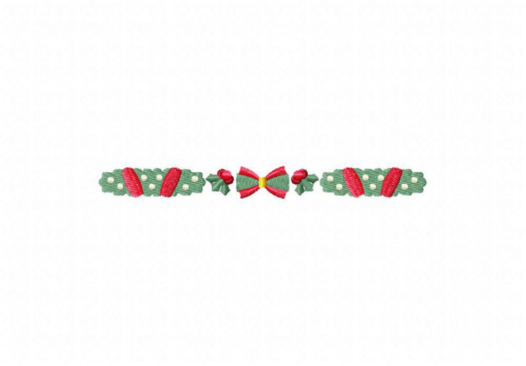 Joyful Christmas Border Machine Embroidery Design – Daily Embroidery