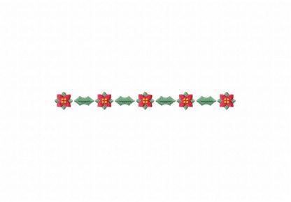 Festive Christmas Border Machine Embroidery Design – Daily Embroidery