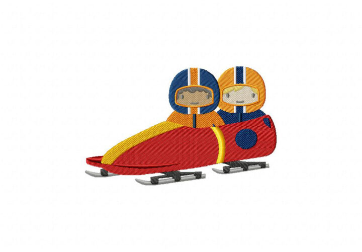Bob Sleigh Machine Embroidery Design – Daily Embroidery