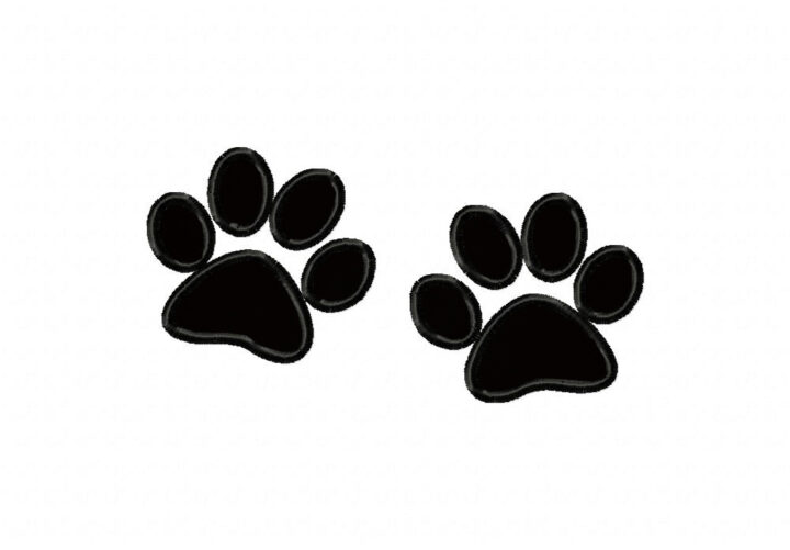 Cat Tracks Includes both Applique and Stitched – Daily Embroidery