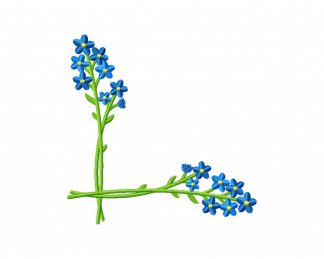 instantly download Forget-me-nots Machine Embroidery Designs Dollhouse ...