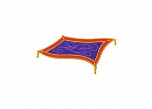 Magic Carpet Machine Embroidery Design – Daily Embroidery