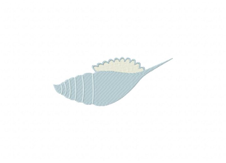 Seashell Machine Embroidery Design – Daily Embroidery