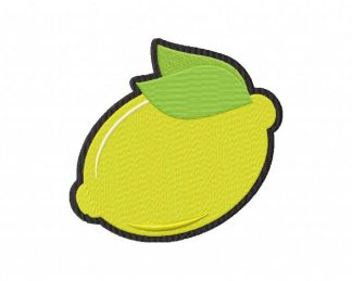 Slot Machine Lemon includes Stitched – Daily Embroidery