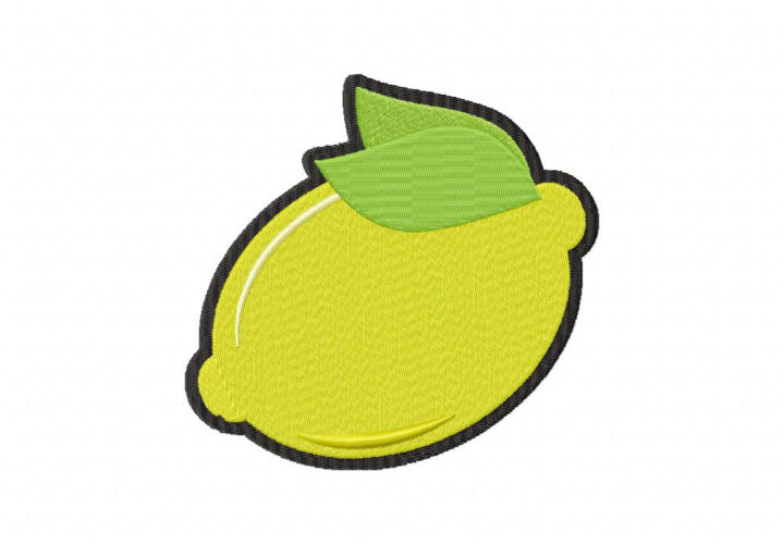 Slot Machine Lemon includes Stitched – Daily Embroidery