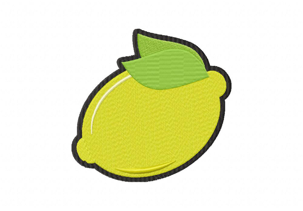 Slot Machine Lemon includes Stitched – Daily Embroidery