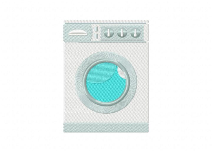 Washing Machine Machine Embroidery Design – Daily Embroidery