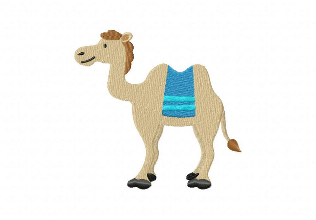 Resilient Camel Machine Embroidery Design – Daily Embroidery