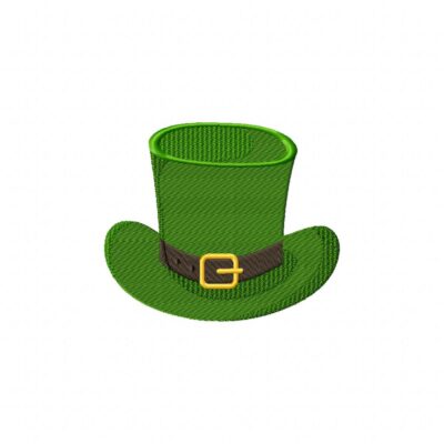 St Patrick Lucky Hat Element Machine Embroidery Design – Daily Embroidery