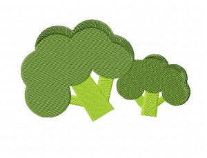 Broccoli Vegetable Embroidery Design – Daily Embroidery