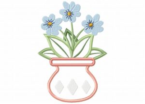 Blue Label Embroidery Design – Daily Embroidery