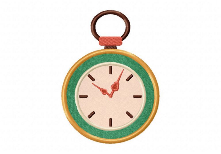 Watch Embroidery Design – Daily Embroidery