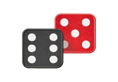 Dice Embroidery Design – Daily Embroidery