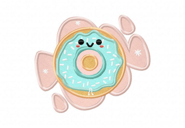 Donut Embroidery Design – Daily Embroidery