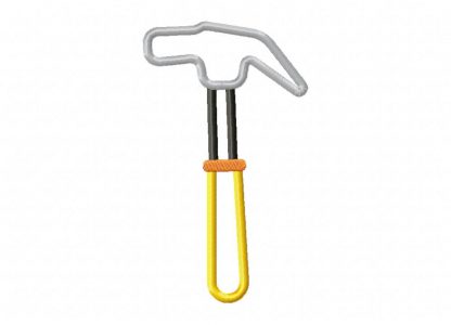 Hammer Embroidery Design – Daily Embroidery