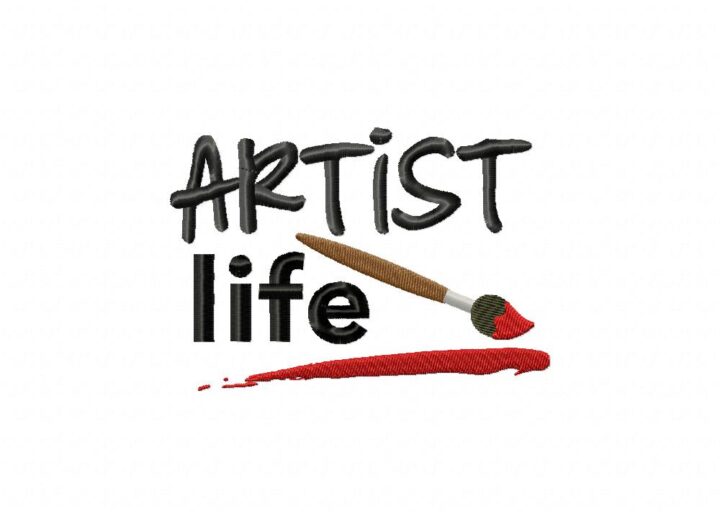 Artist Life Embroidery Design – Daily Embroidery