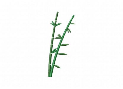 Two Long Bamboo Embroidery Design – Daily Embroidery