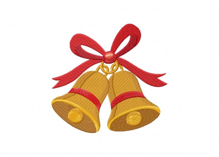 Holiday Bells Embroidery Design – Daily Embroidery