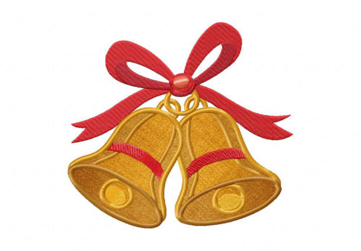 Holiday Bells Embroidery Design – Daily Embroidery
