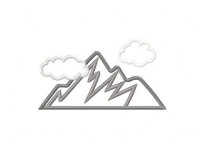 Mountain Embroidery Design – Daily Embroidery