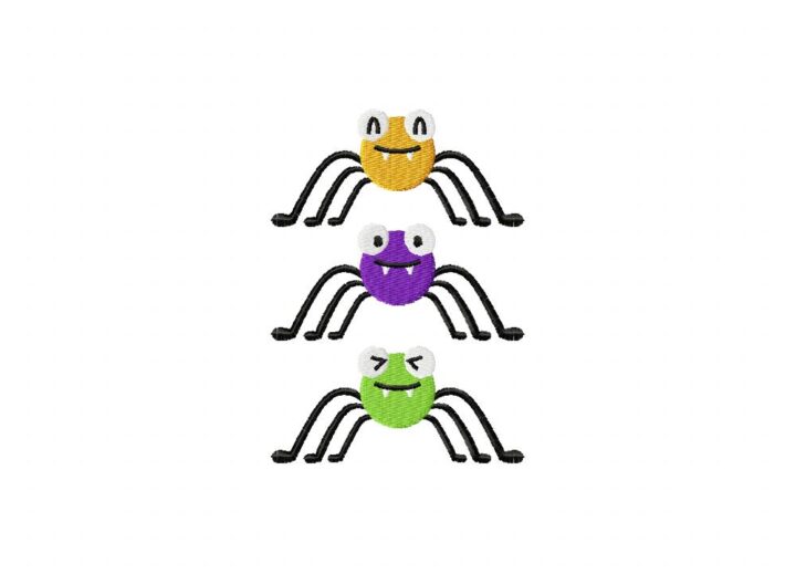 Happy Spider Gang Embroidery Design – Daily Embroidery