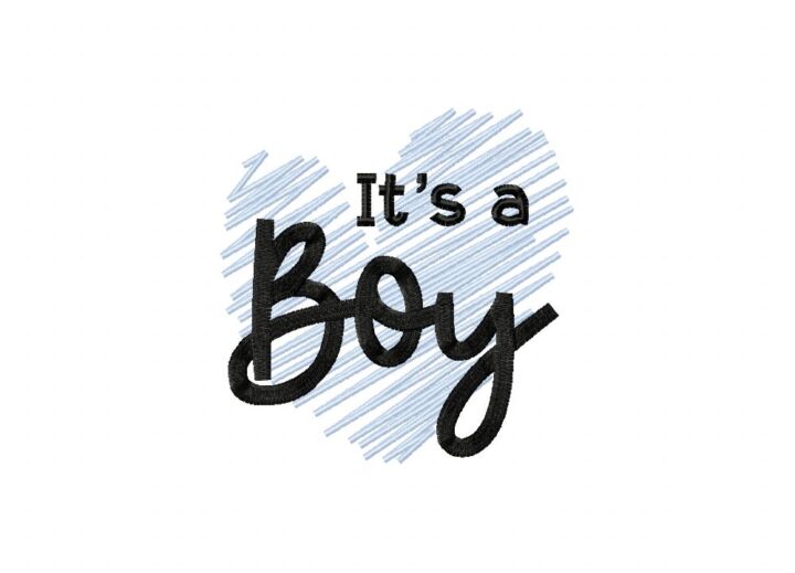 Its a Boy Embroidery Design – Daily Embroidery