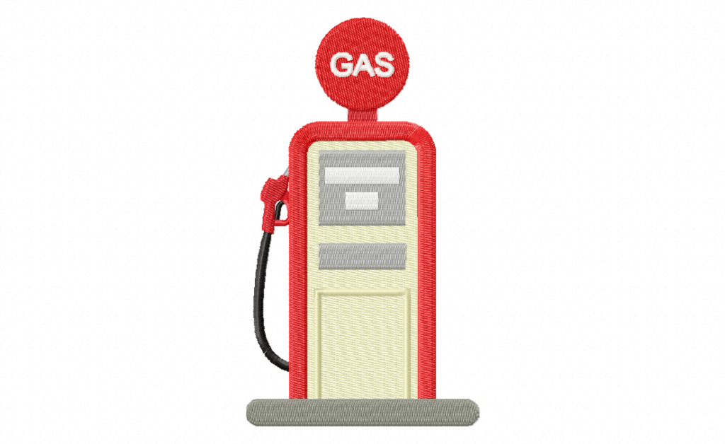 Gas Embroidery Design – Daily Embroidery
